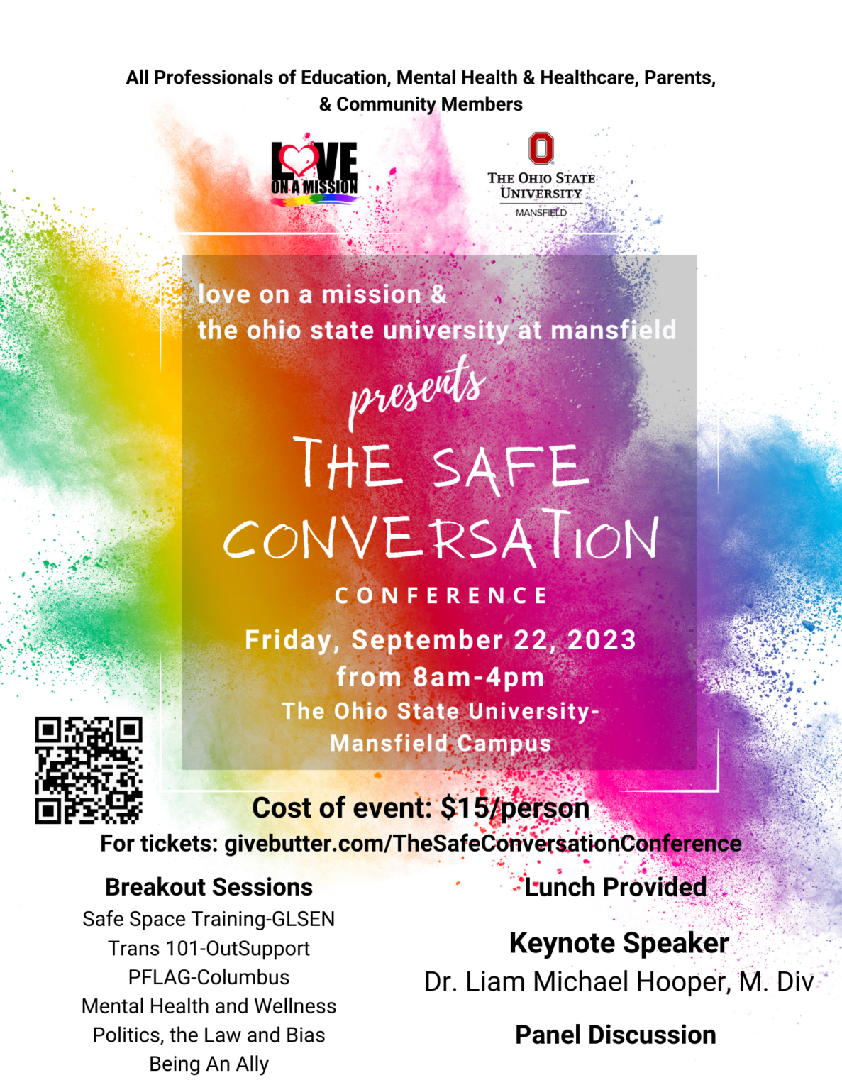 The Safe Conversation Conference - Stonewall Columbus