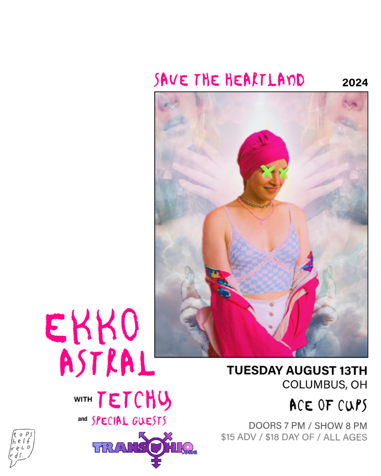 Ekko Astral - Save the Heartland tour w/ Tetchty @ Ace of Cups ...