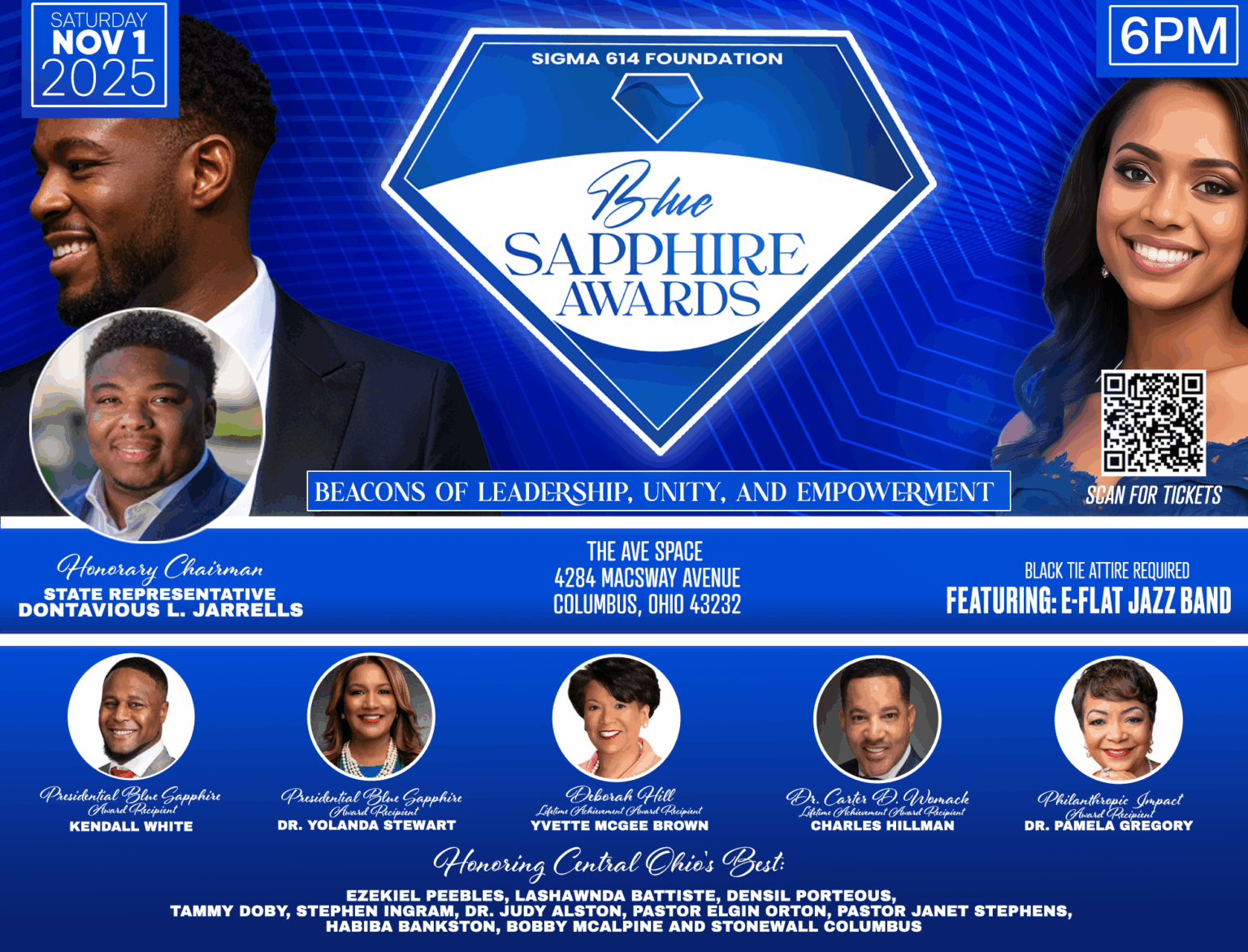2025 Blue Sapphire Awards hosted by The SIGMA 614 Foundation - Stonewall Columbus